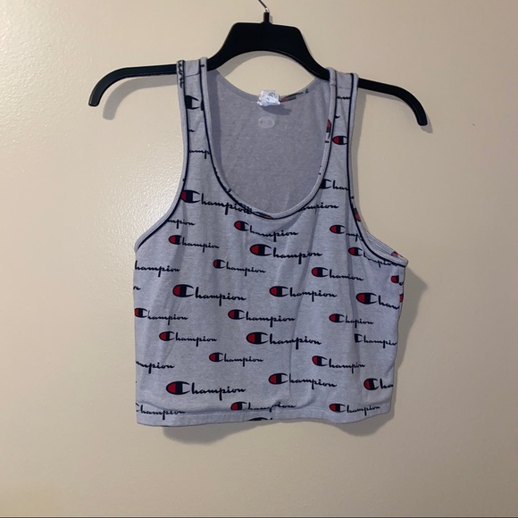 Champion | Tops | Gently Worn Champion Cropped Tank | Poshmark